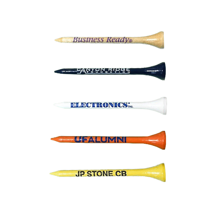 Logo 2 3/4" Golf Tees - 1000